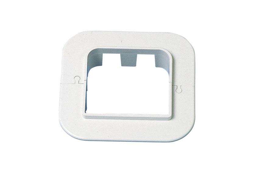 SpeediDuct - Wall rosette 150mm - SpeediDuct 150 (150x80 mm)