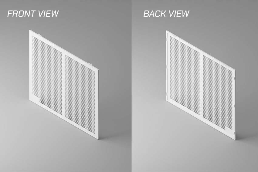 Alixo - Back panel - x-large - for ALX-5660 - Security cages