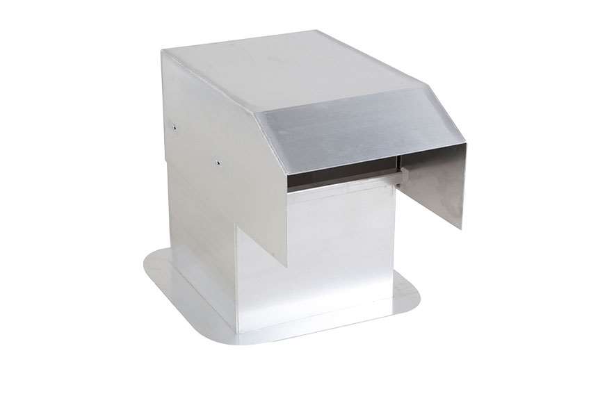 Alixo - Aluminium roof inlet - 400x400mm