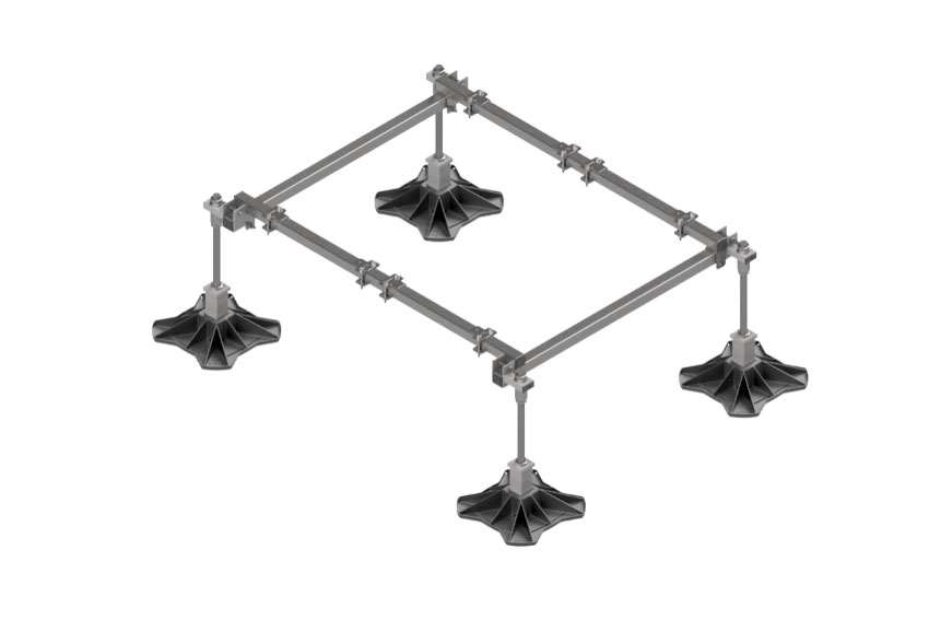 Big Foot Systems - Big Foot multi frame (boxed) - 1000x1200mm - 4x330mm ...