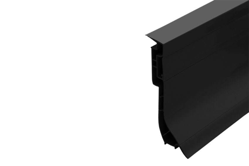 Plinths in PVC - H100 mm - Cold room skirting boards