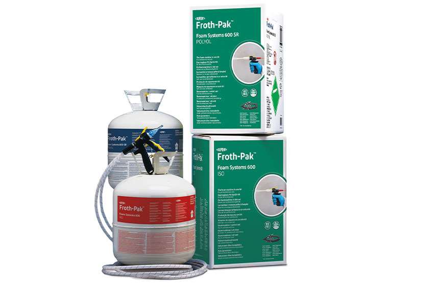 DuPont - Froth-Pak - Kit fp-600 to - 30 seconds (fast) new composition