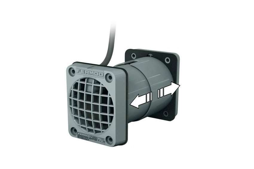 Fermod - 2224-V soupape - avec cordon chauffant - sortie verticale