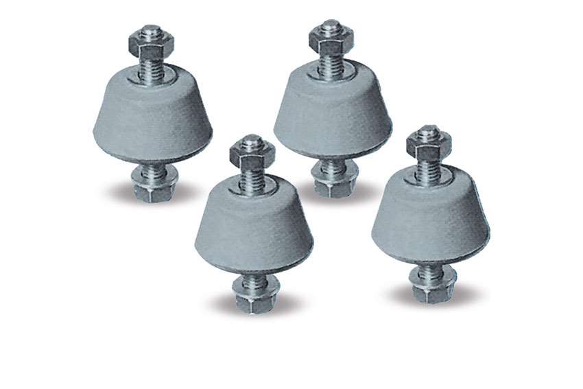 Alixo - Conical vibration damper m8 shore 45 - 39x22mm - 4pce/pck