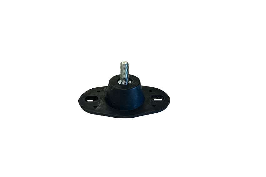 Alixo - Steel-rubber vibration damper M8 - max 100kg - shore 60