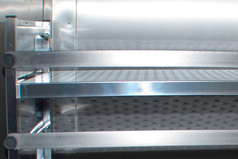 Lineoplus - Ss pilaster 600mm - profile 40x5mm with setscrew - LN250