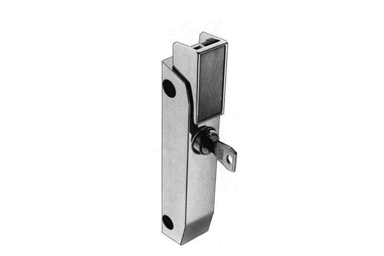 Rahrbach - Presto 6186 push latch with cylinder - excl. nose