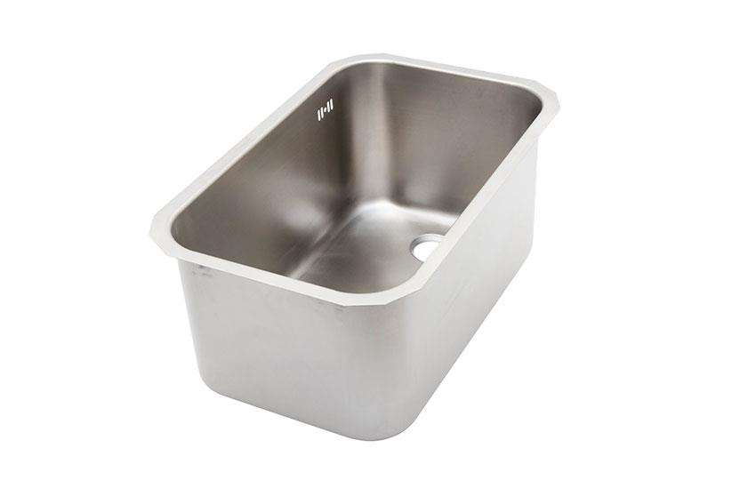 Ronda - Ve4025-1d welded sink 400x500x250mm - right with overflow