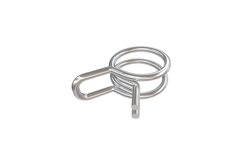 Sauermann - Clamp transparent tube ø6mm - 25pce/pck